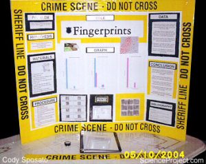 Fingerprinting – Science Projects